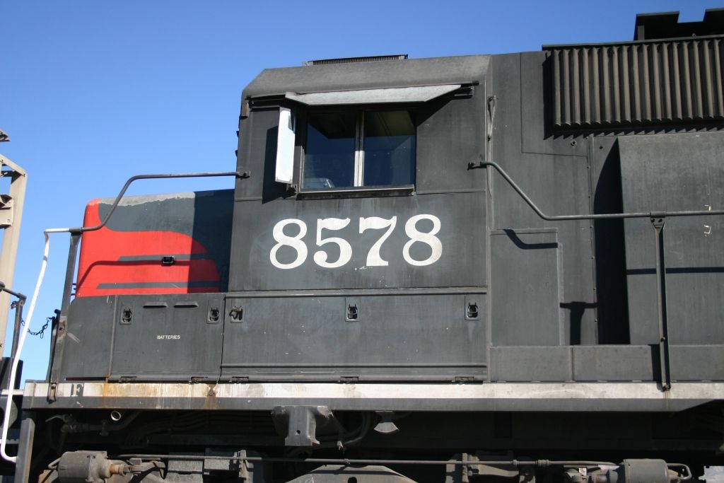 Cab Detail shot of Unpatched SP 8578